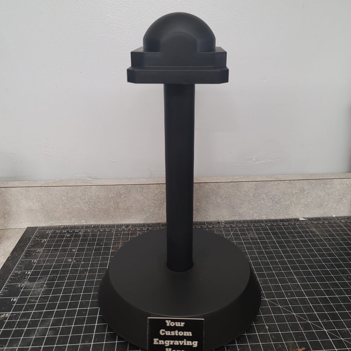 Custom Engraved Helmet Display Stand – Wulfgar Props