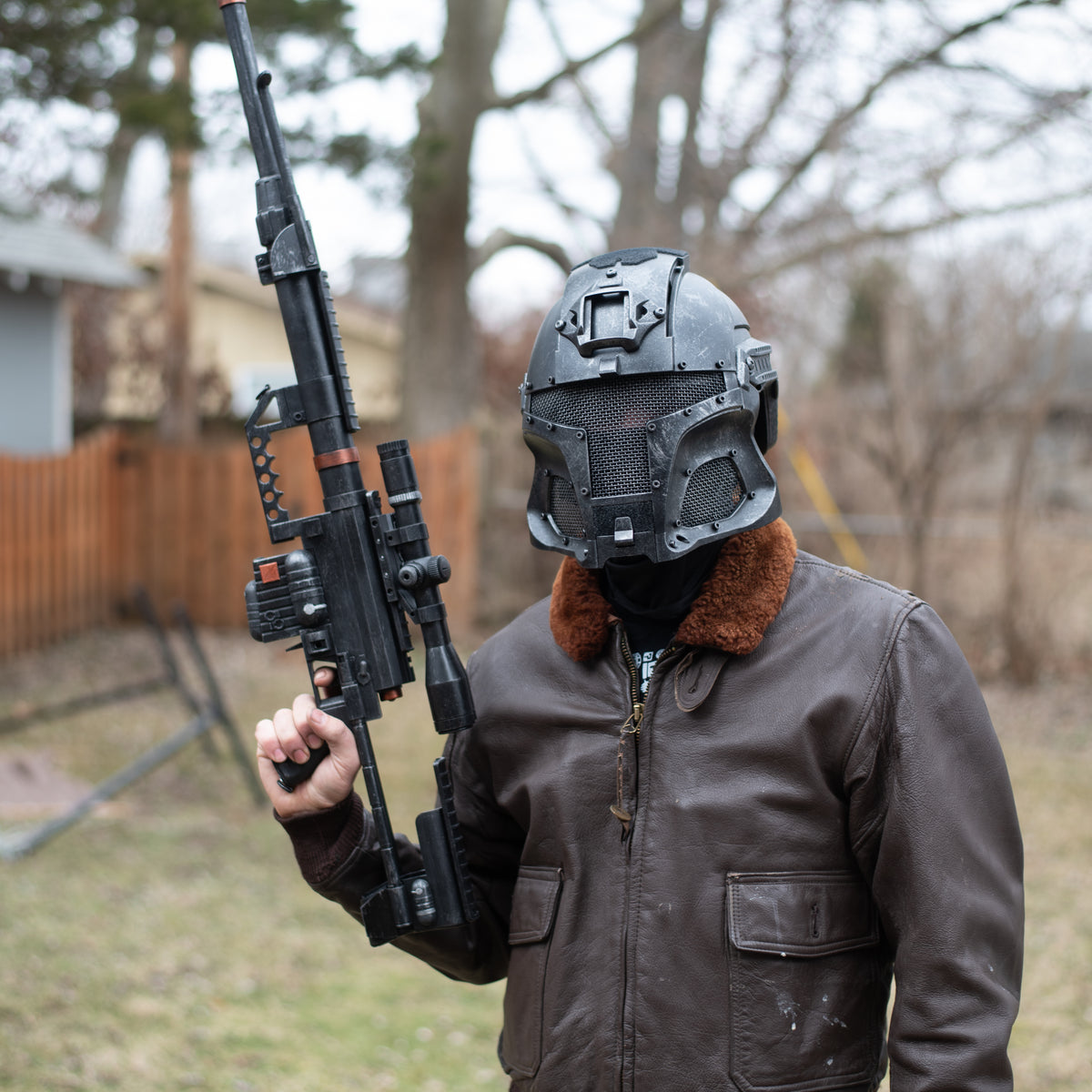 Sci-fi Sniper Blaster Prop (ORIGINAL WP CUSTOM DESIGN) – Wulfgar Props