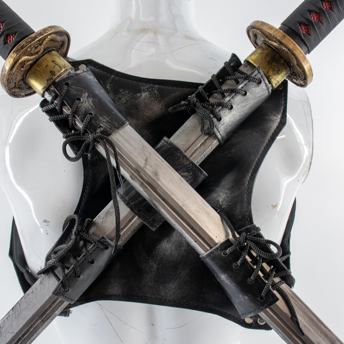 Back-Mounted Dual-Sword Sheath for Prop Swords – Wulfgar Props