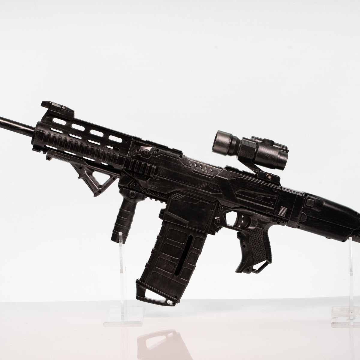 Cyberpunk Battle Rifle Prop – Wulfgar Props