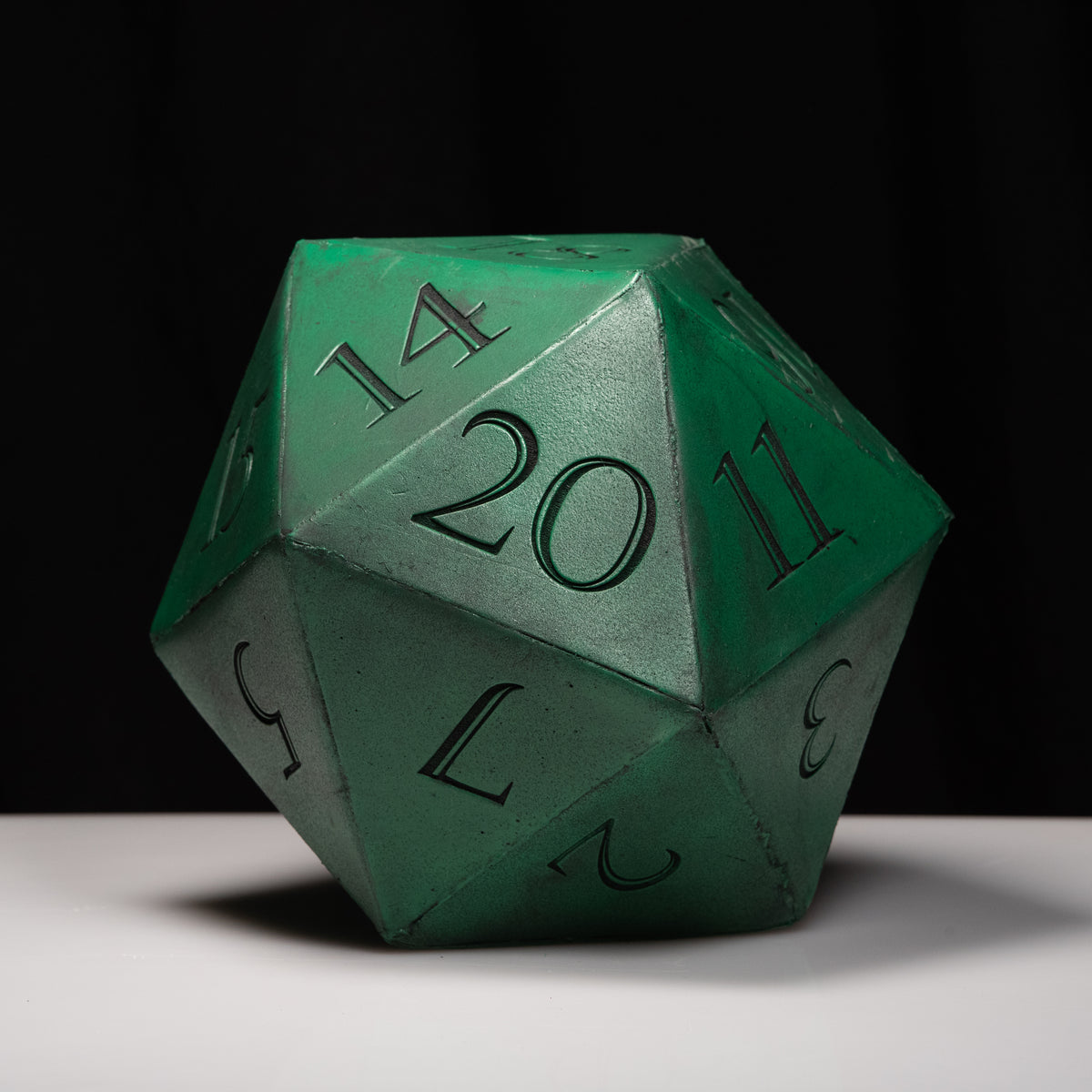 Giant D20 Die 10" Tall Display Prop – Wulfgar Props