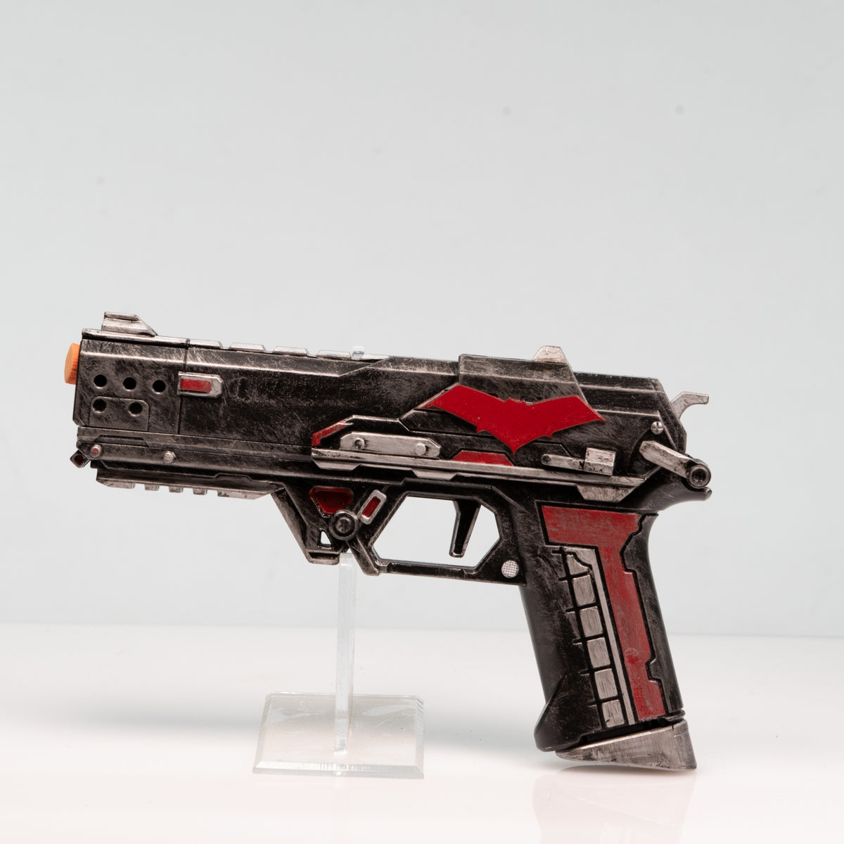 Red Hood Blaster Premium Costume Display Prop – Wulfgar Props