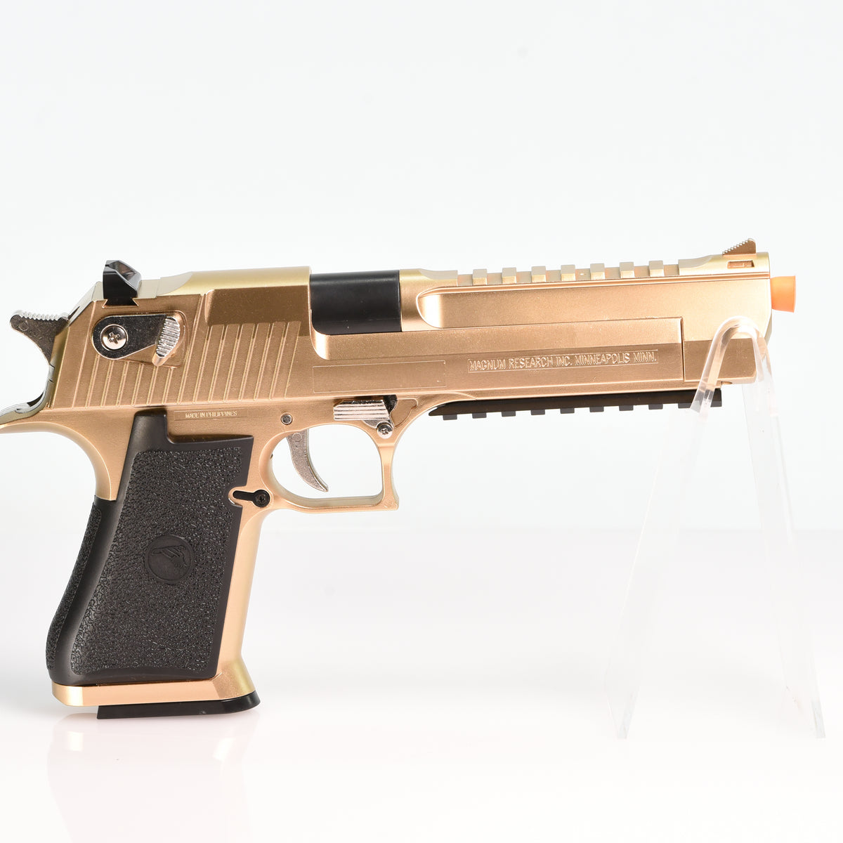 Super Shiny Gold Desert Eagle Fake Film Costume Prop – Wulfgar Props