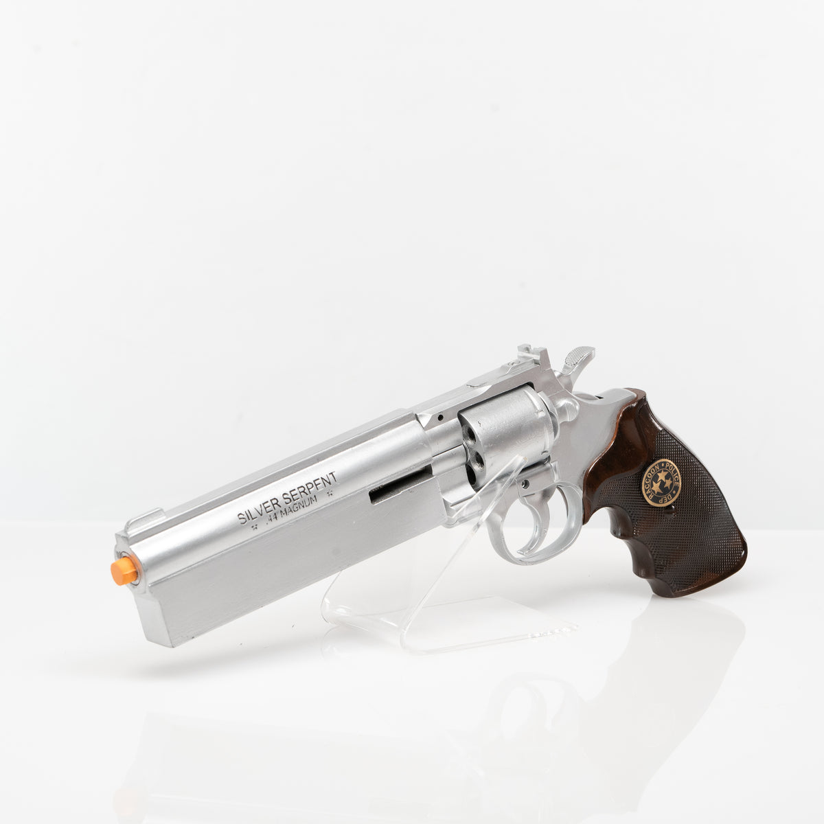 Silver Serpent Revolver Prop – Wulfgar Props