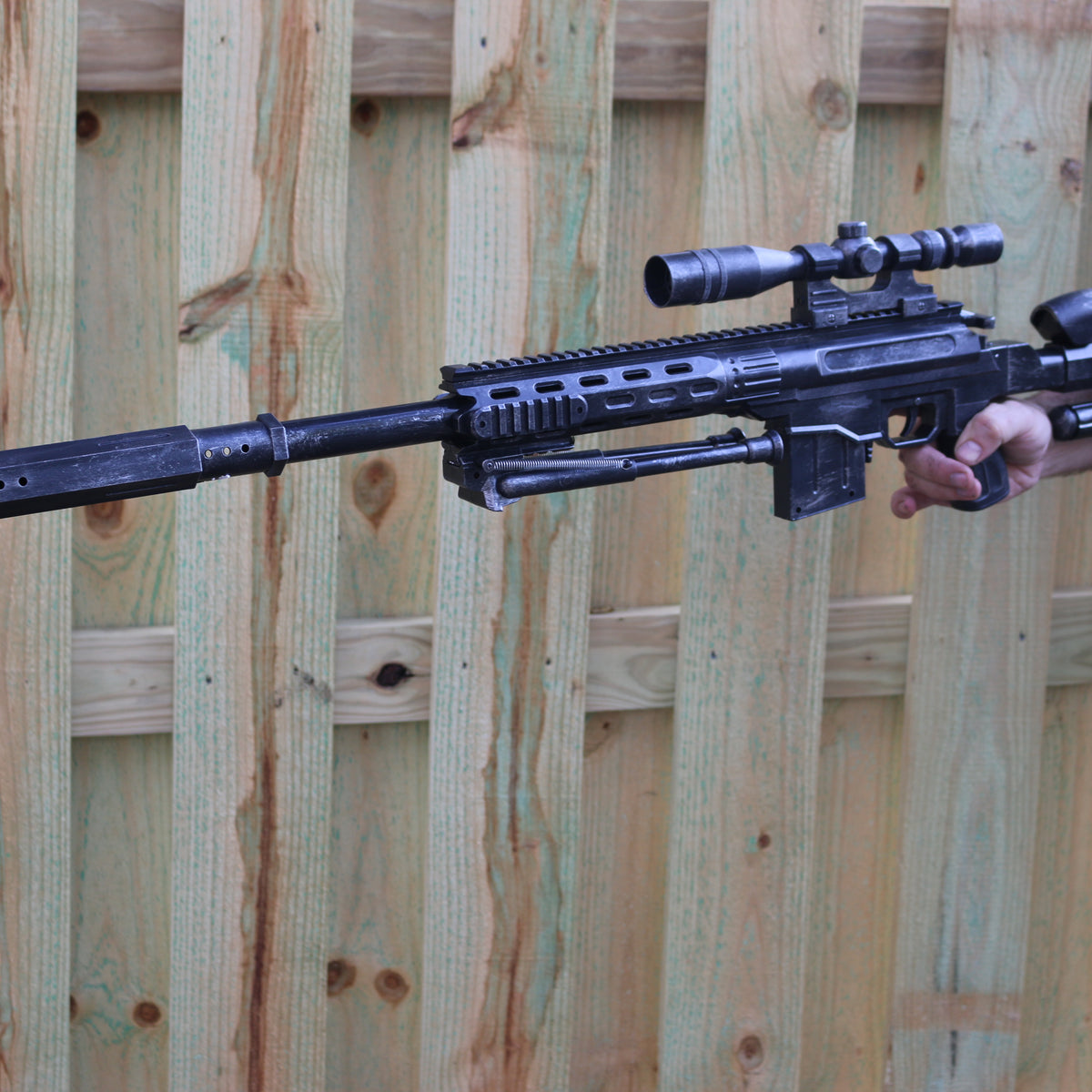 Hex Sniper Fake Toy Adult Rifle Prop – Wulfgar Props