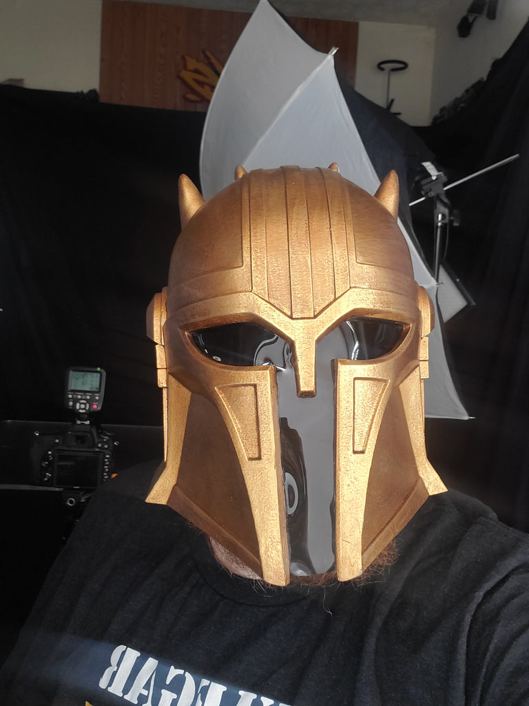 Mandalorian Armorer Helmet – Wulfgar Props