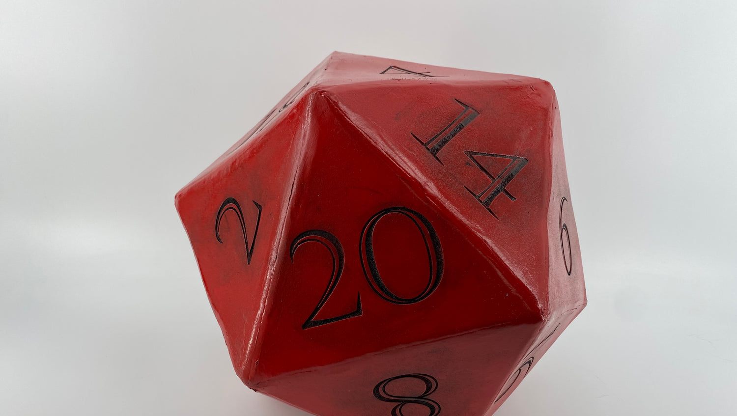 Giant D20 Die 10" Tall Display Prop – Wulfgar Props