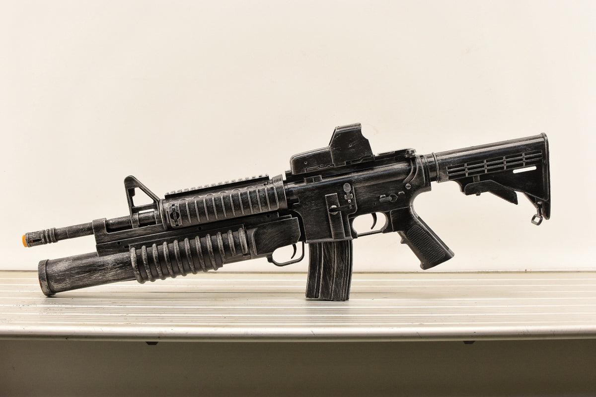 M4 w/ Under Barrel Grenade Launcher Prop – Wulfgar Props