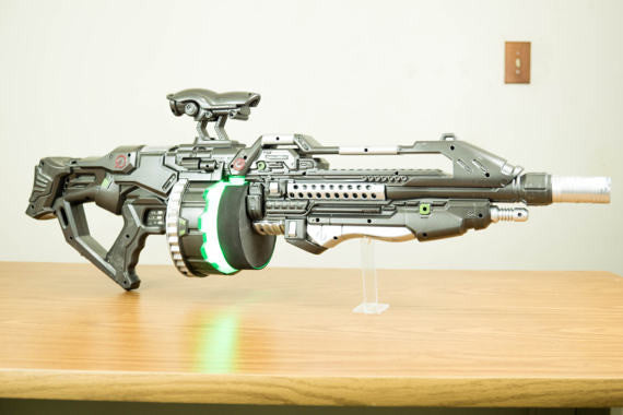 Light Up Sci-fi Rifle Prop – Wulfgar Props